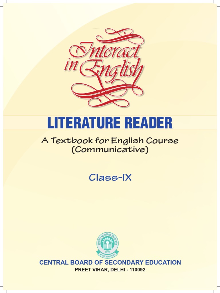 English Literature Reader | Download Free PDF | Teachers | Reading ...