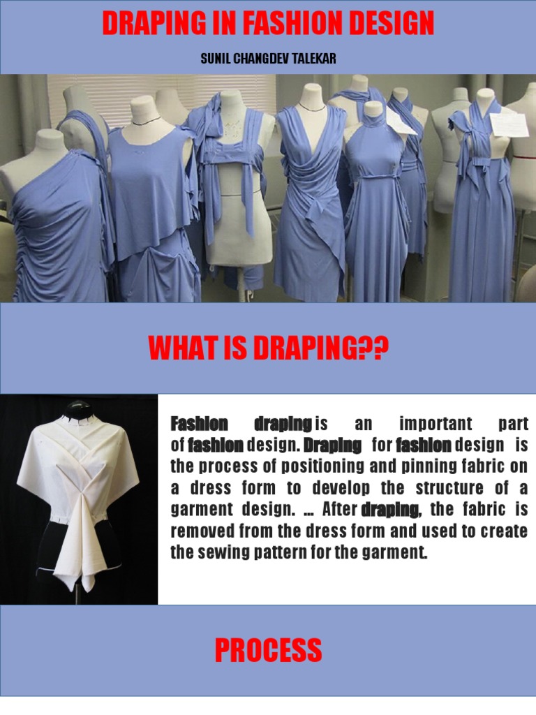 Fashion Draping Techniques Guide | PDF | Clothing | Textiles