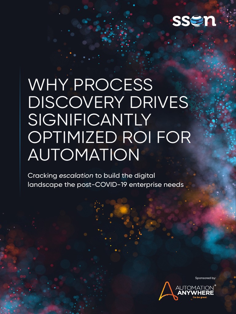 Sson Process Discovery Report Jun2020 | PDF | Automation | Artificial Intelligence