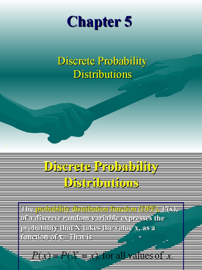 Discrete Probability Distributions | PDF | Probability Distribution ...