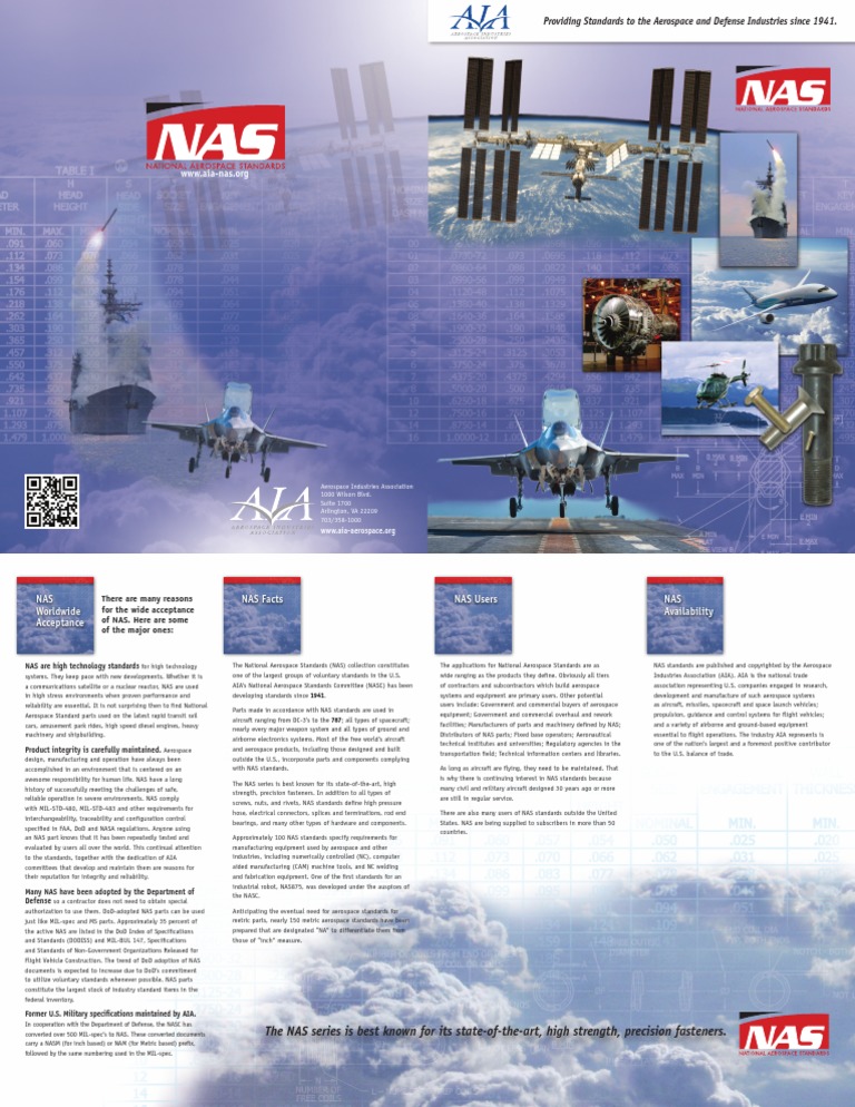 Providing Standards To The Aerospace and Defense Industries Since 1941 ...