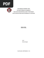Conclusión. Microsoft Excel | PDF | Informática