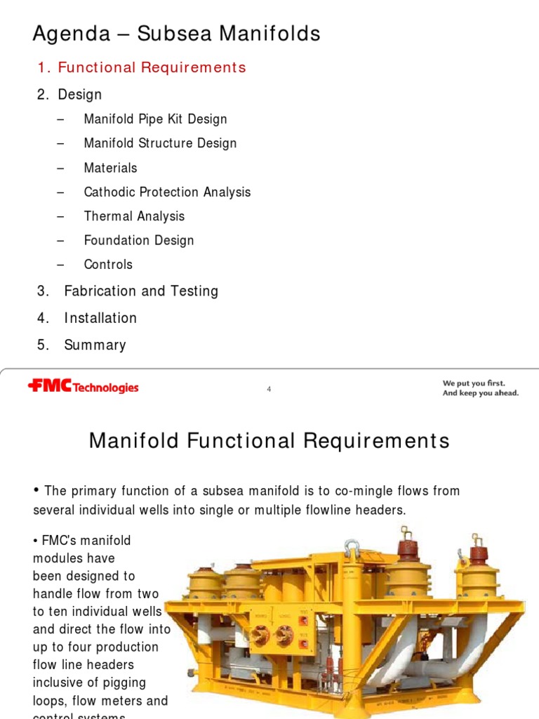 Subsea Manifold Handbook | PDF | Valve | Pipe (Fluid Conveyance)
