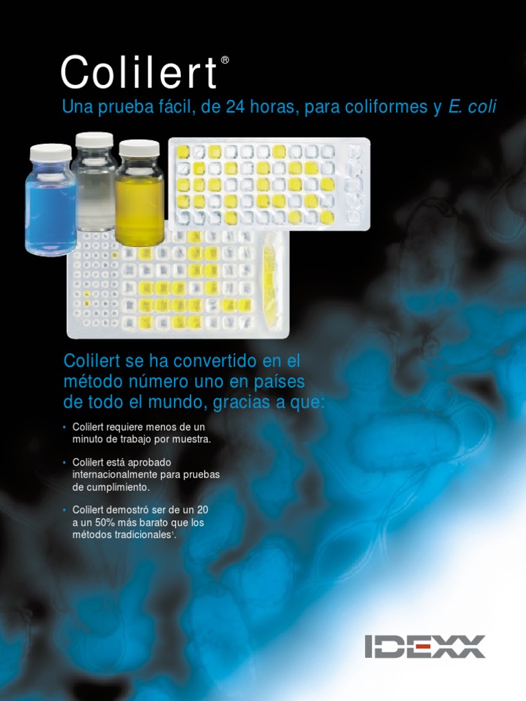 Colilert Brochure Espanol | PDF | Ciencias de la vida | Biología