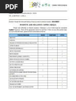 Coping Skills Word Scramble Activity | PDF | Psychology | Mental Health