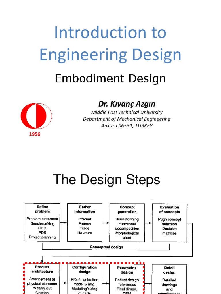 5-Embodiment Design | PDF | Design | Computer Aided Design