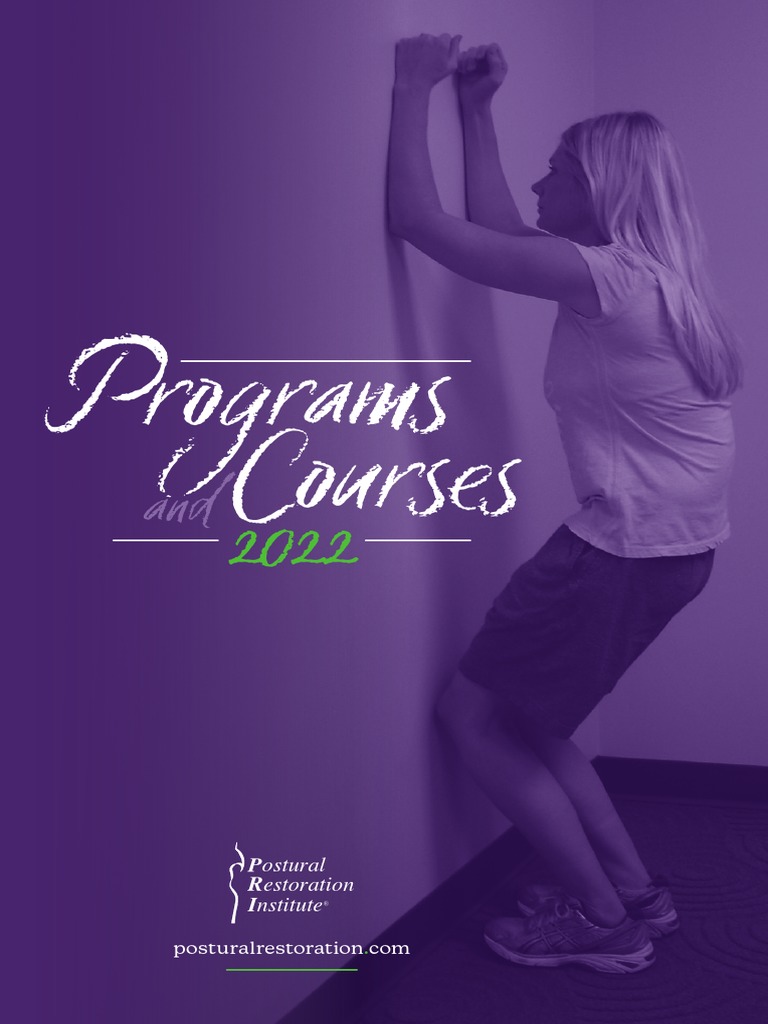 Programs Courses: Postural Restoration Institute | PDF | Pelvis ...