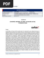 Causas y Consecuencias de La Informalidad | PDF | Business | Ciencias económicas