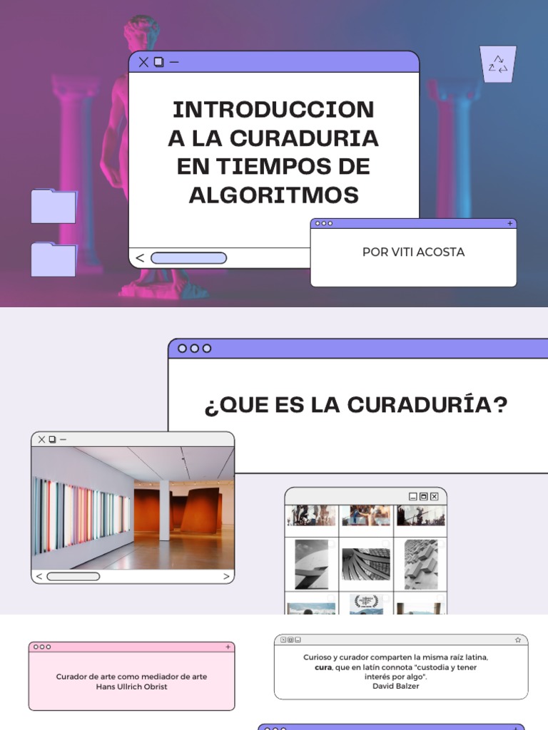 Introduccion A La Curaduria | PDF | Museología | Las artes