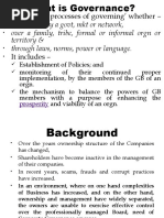 Unit 1: Why Corporate Governance? | PDF | Board Of Directors ...