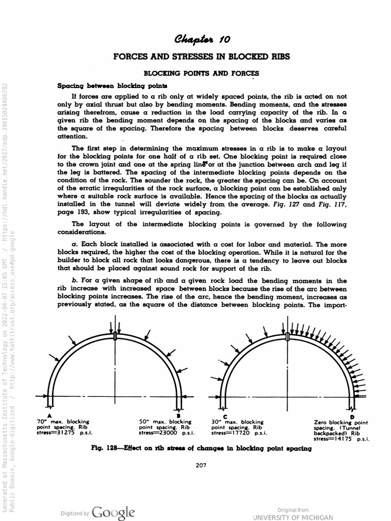 Proctor and White - Rock Tunnels With Steel Support PP 207-217 | PDF ...
