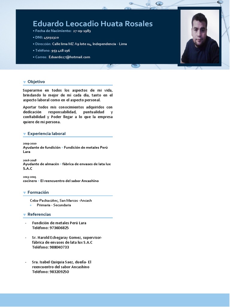 CV Eduardo | PDF
