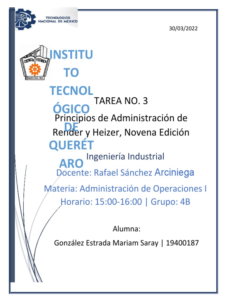 Aoii Gpo4b Gonzalez Estrada Mariam Saray | PDF | Inventario