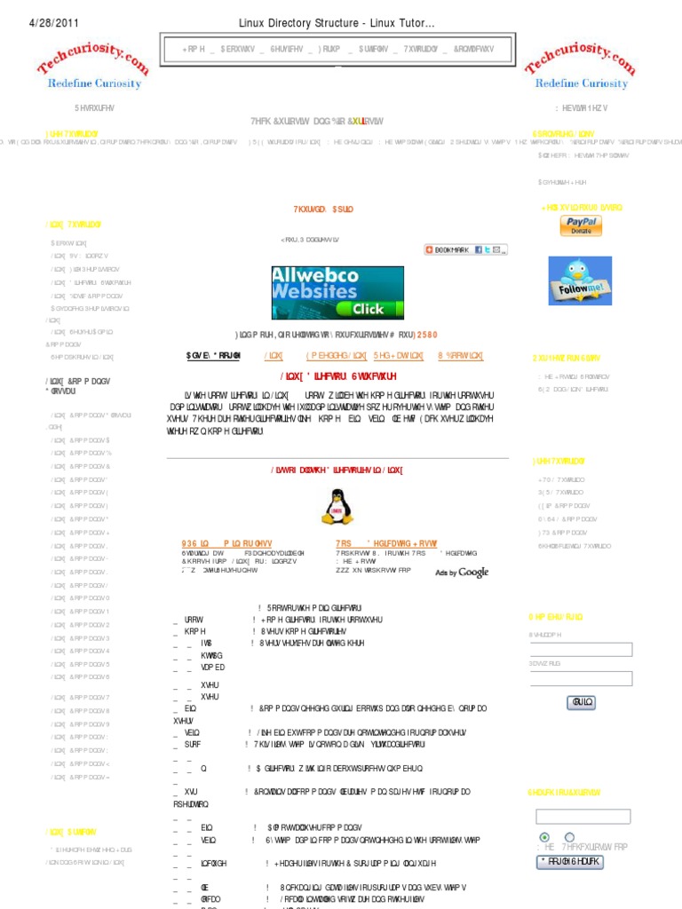 Linux Tutorials - Tech Curiosity | PDF