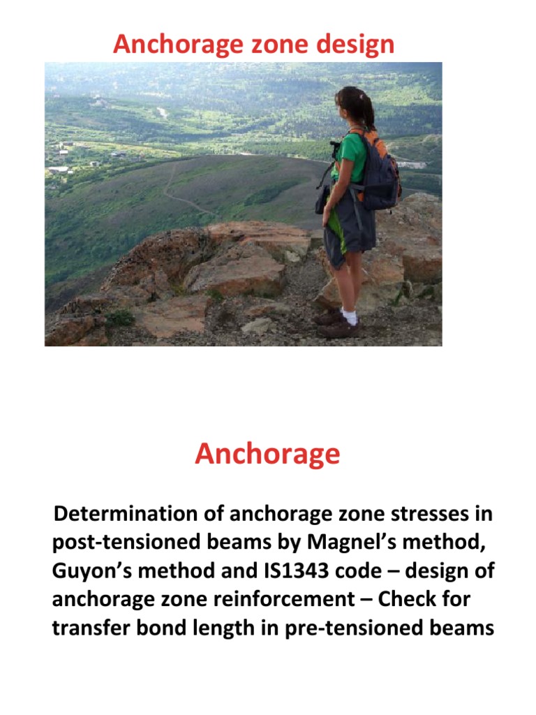 Anchorage Zone Design | PDF | Prestressed Concrete | Beam (Structure)