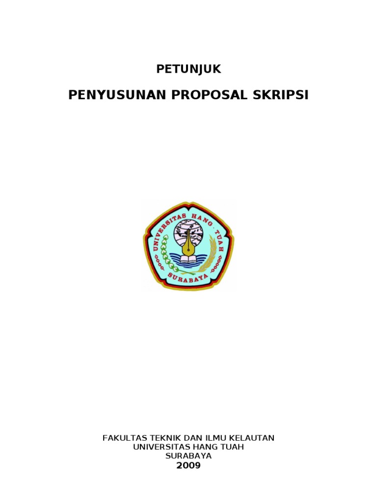 Petunjuk Penulisan Proposal SOP | PDF