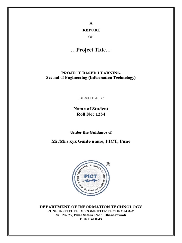 Project Title : Name of Student Roll No: 1234 | PDF | Art | Computers