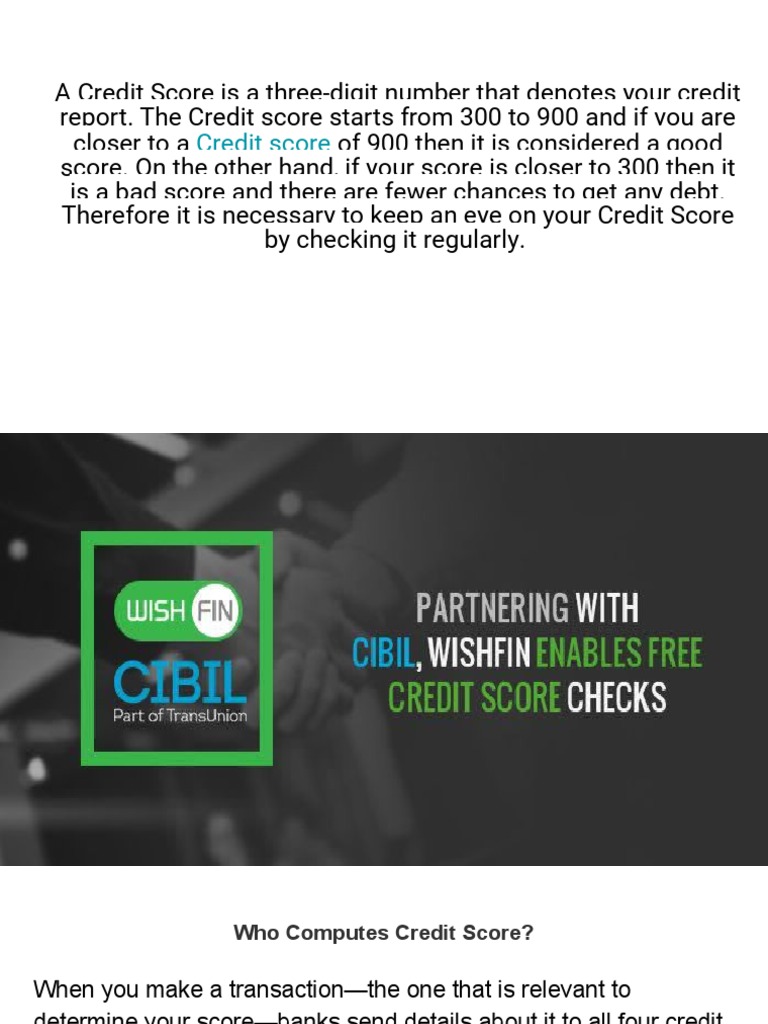 What Is A Credit Score | PDF | Finance & Money Management