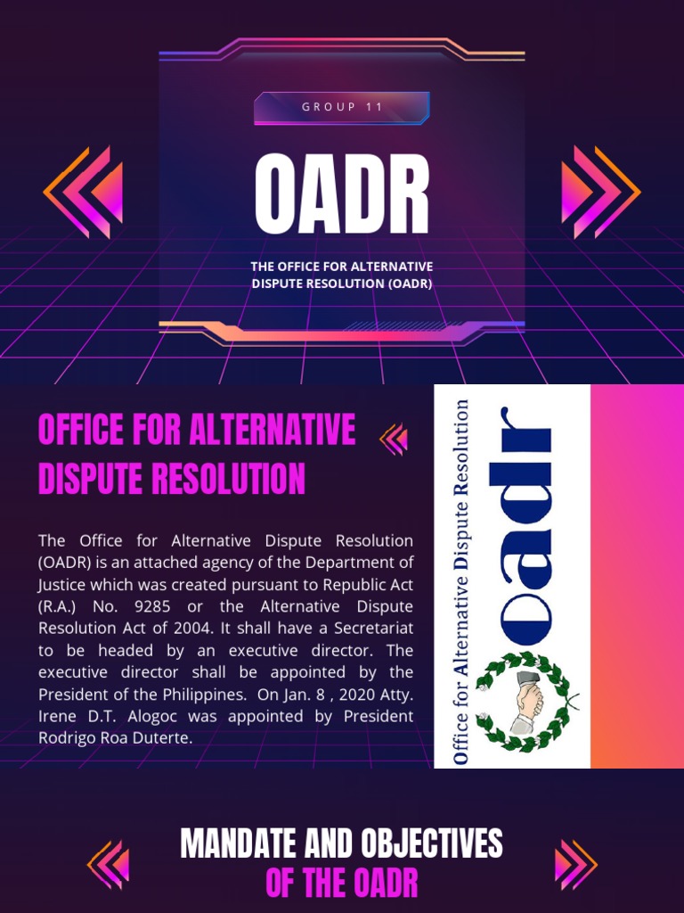 Introduction To Oadr Group 11 - Adajar & Requintel | PDF | Alternative ...