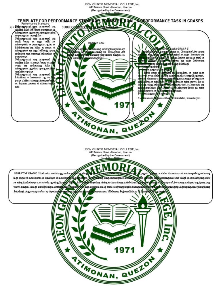 Esp 10 Performance Task Q2 Pdf
