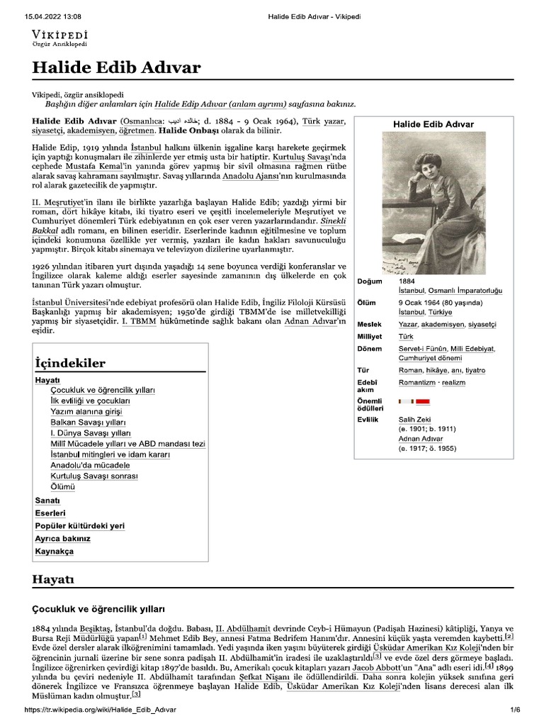 Halide Edip Adıvar | PDF