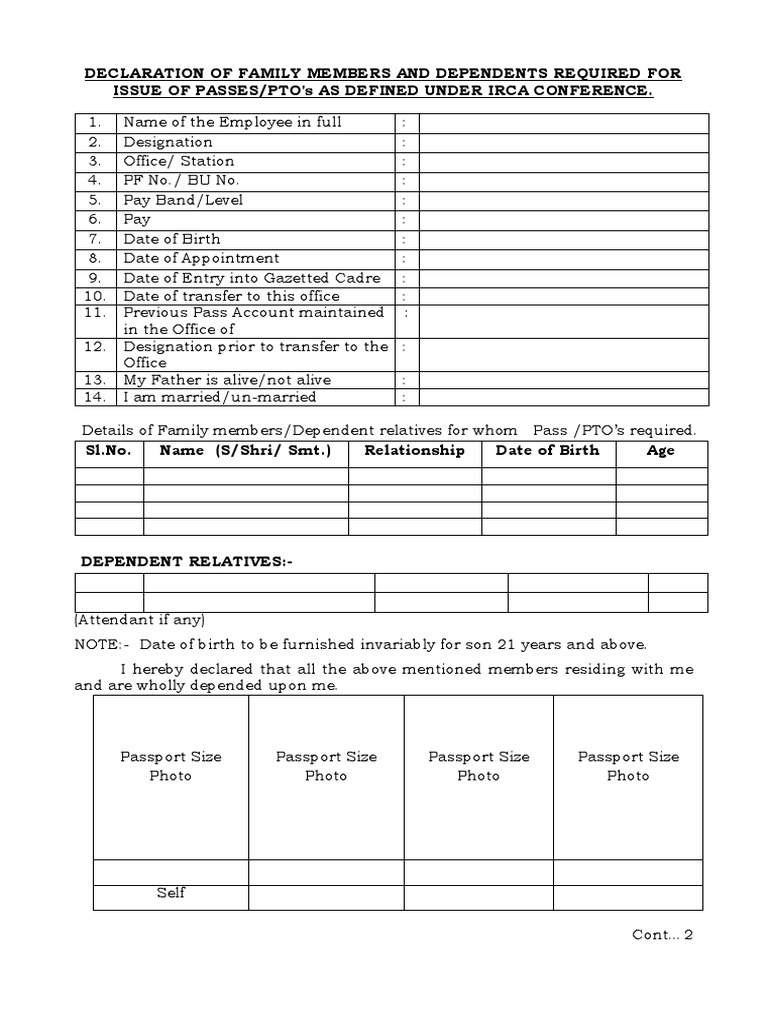 Declaration of Passes | PDF | Social Institutions | Government