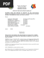 No. 2 Appointment of SK Secretary and Treasurer | PDF | Philippines ...