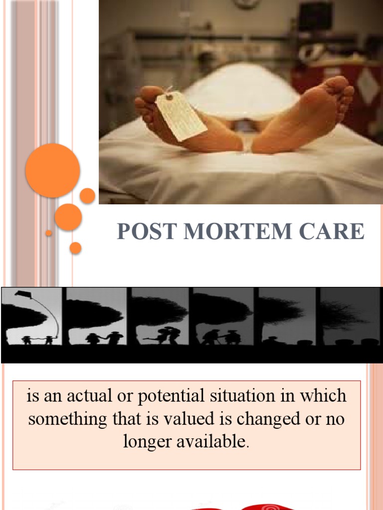 Post Mortem Care Discussion | PDF | Grief | Death