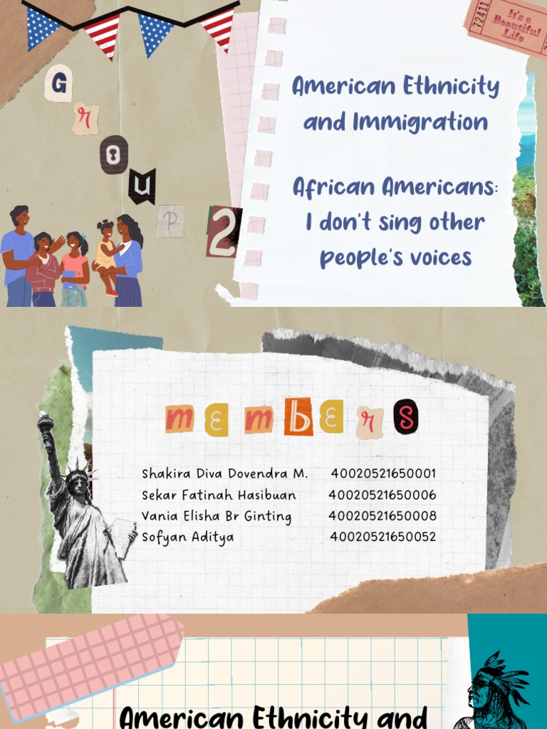 Exploring American Ethnicity and Immigration | PDF | Multiculturalism ...