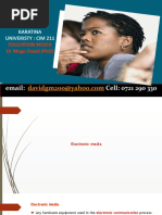 Eduactional TV Program | PDF | Entertainment (General)