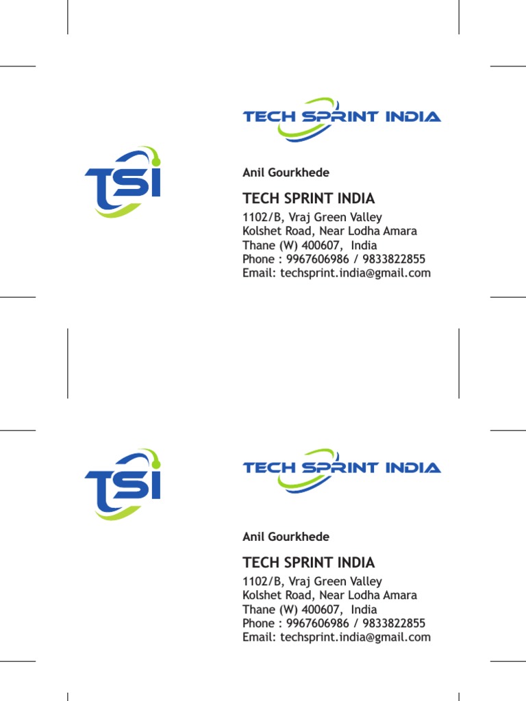 Tech Sprint India | PDF