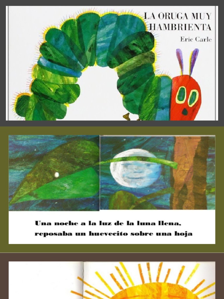 Una Oruga Muy Hambrienta | PDF