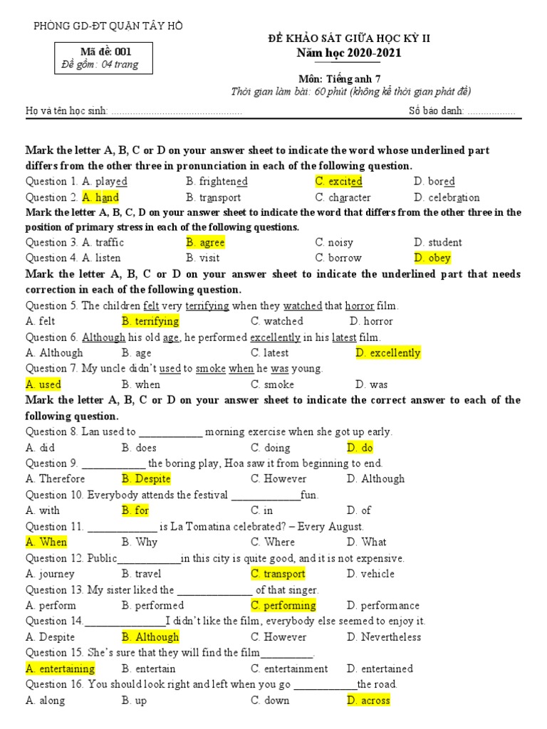 English Paper 4 | PDF | Edinburgh