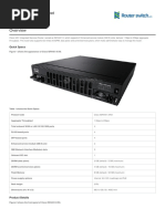 Isr4221 Sec k9 Datasheet PDF | PDF | Computer Engineering | Electronics