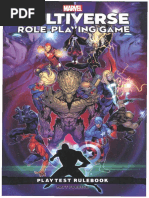 Marvel Multiverse Character Sheet - Fillable | PDF | Spider Man ...