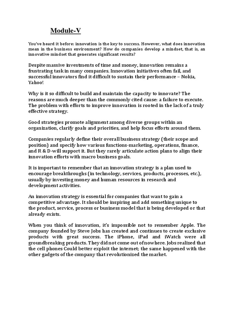 Building An Innovative Mindset In Business Pdf Innovation Creativity