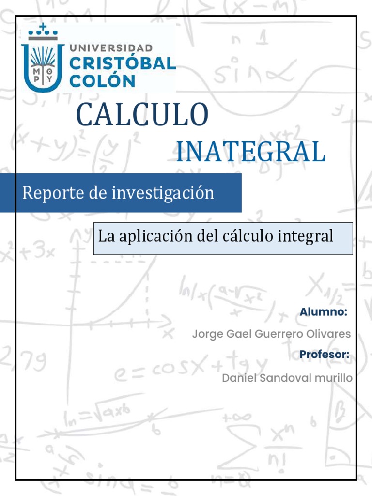 Calculo Integral | PDF | Planificación de recursos empresariales | Cálculo