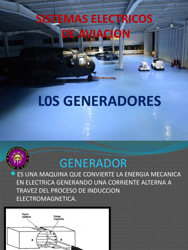 Sistemas Electricos de Aviacion Generadores | PDF | Generador eléctrico ...