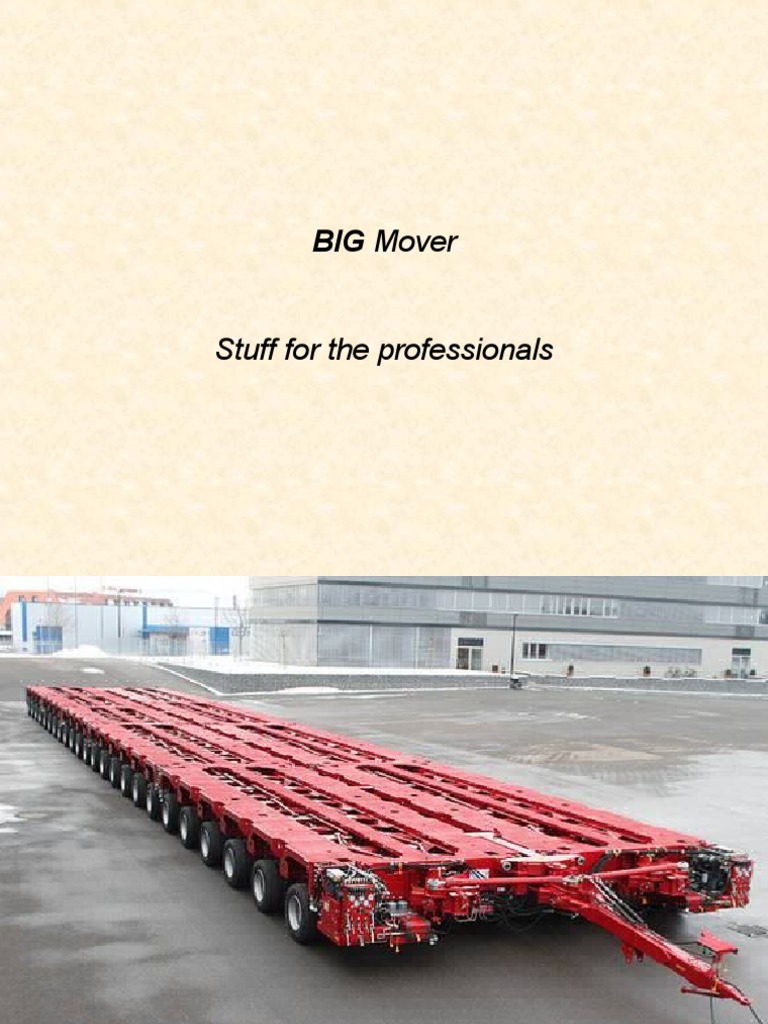 Agabaritic Transport Solutions | PDF