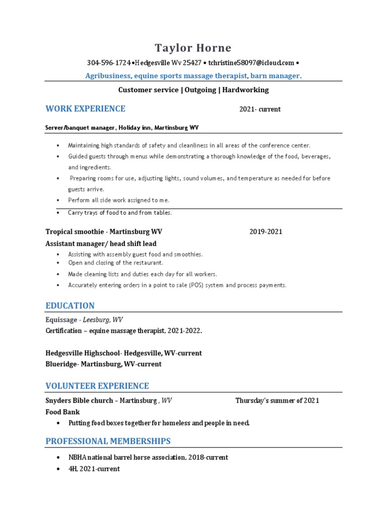 Finished Job Packet | PDF | Career & Growth | Cooking, Food & Wine