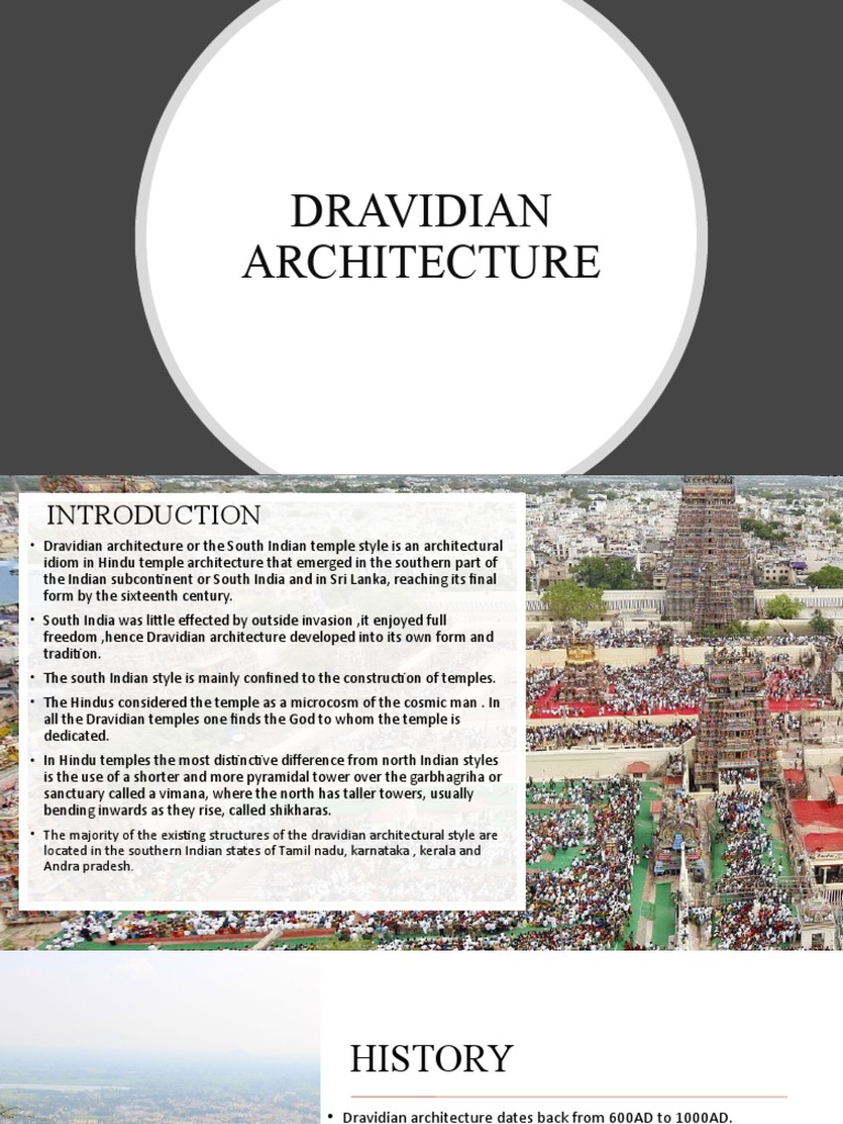 Dravidian Architecture | PDF | Hindu Worship | Architectural Styles