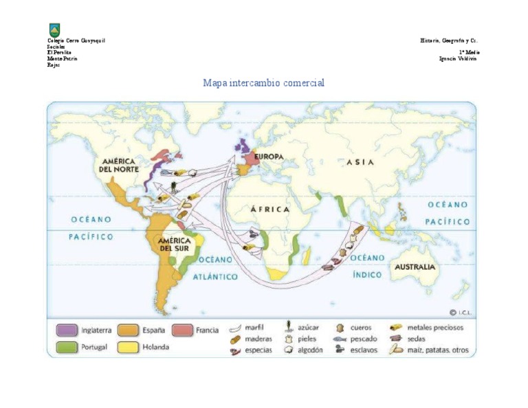 Mapa Intercambio Comercial | PDF