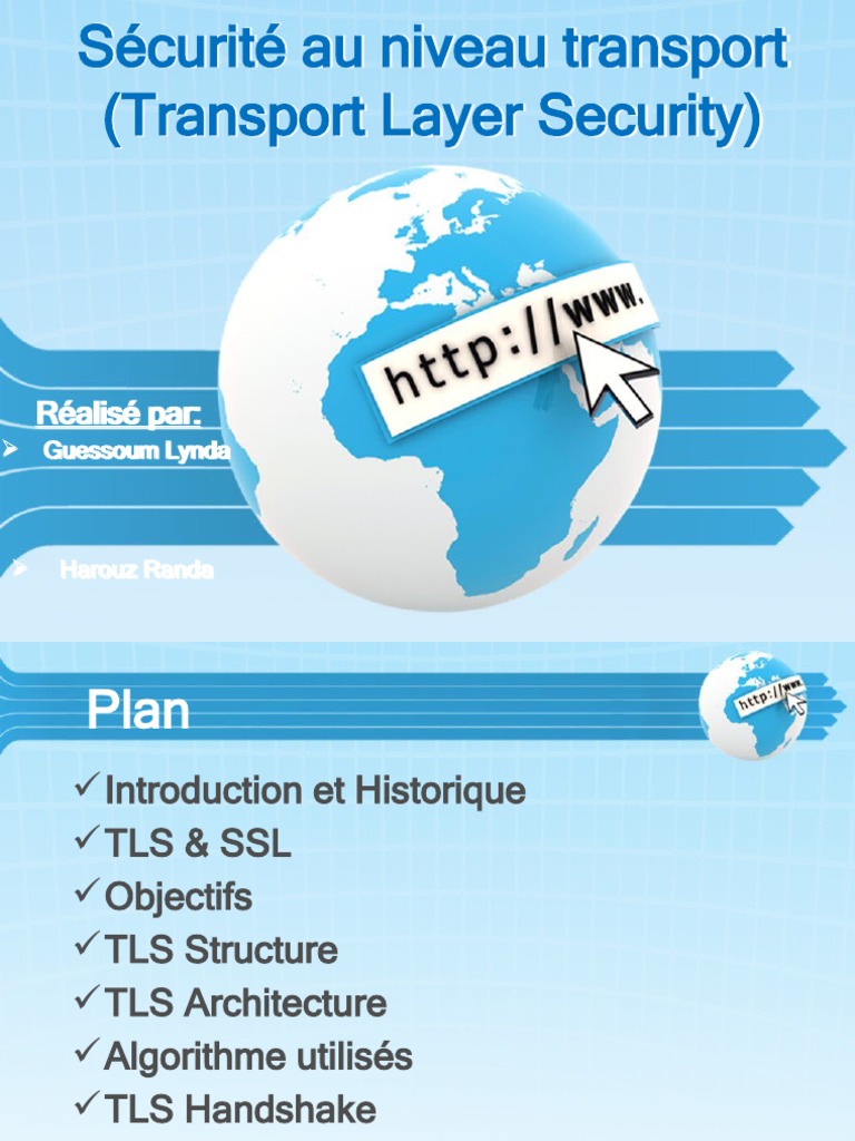 Transport Layer Security | PDF | Sécurité de la couche de transport ...