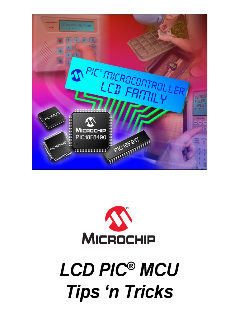 LCD Microchip | PDF | Liquid Crystal Display | Electronic Circuits