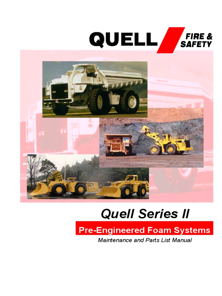 Quell Series II Foam System Manual | PDF