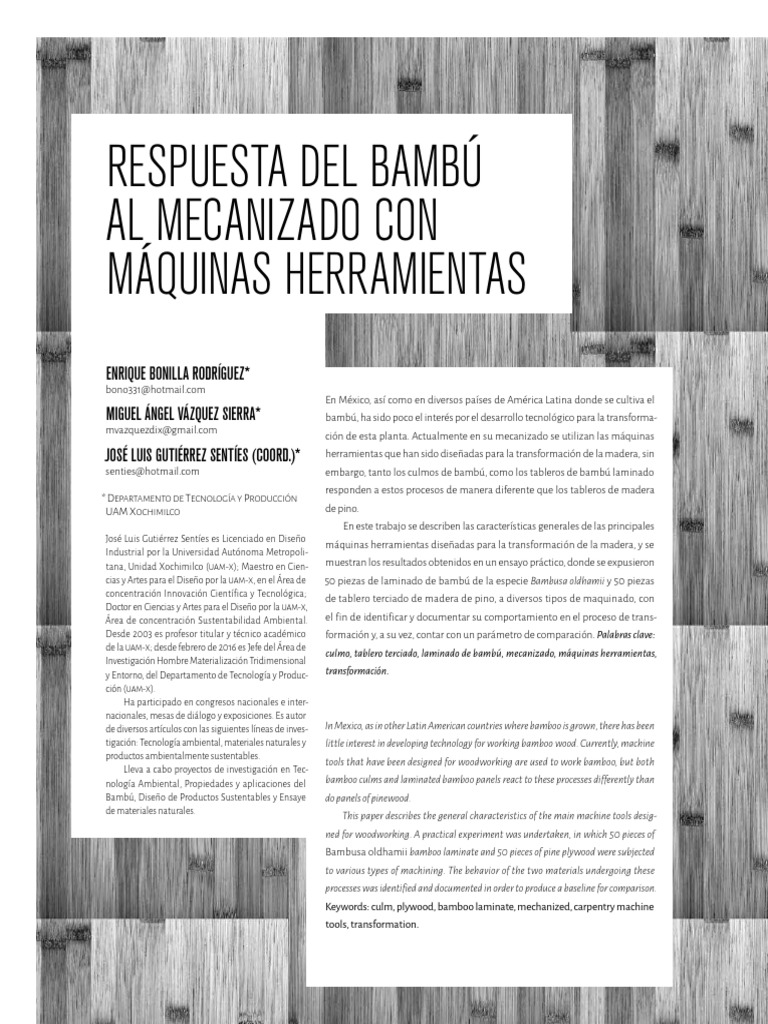 Bambu Info | PDF | Perforar | Control numerico