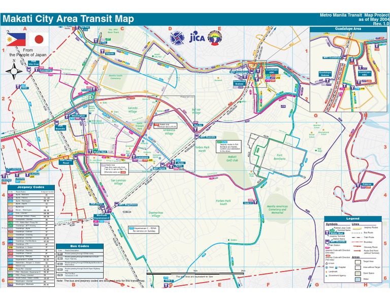 Makati City Transit Map2 | PDF