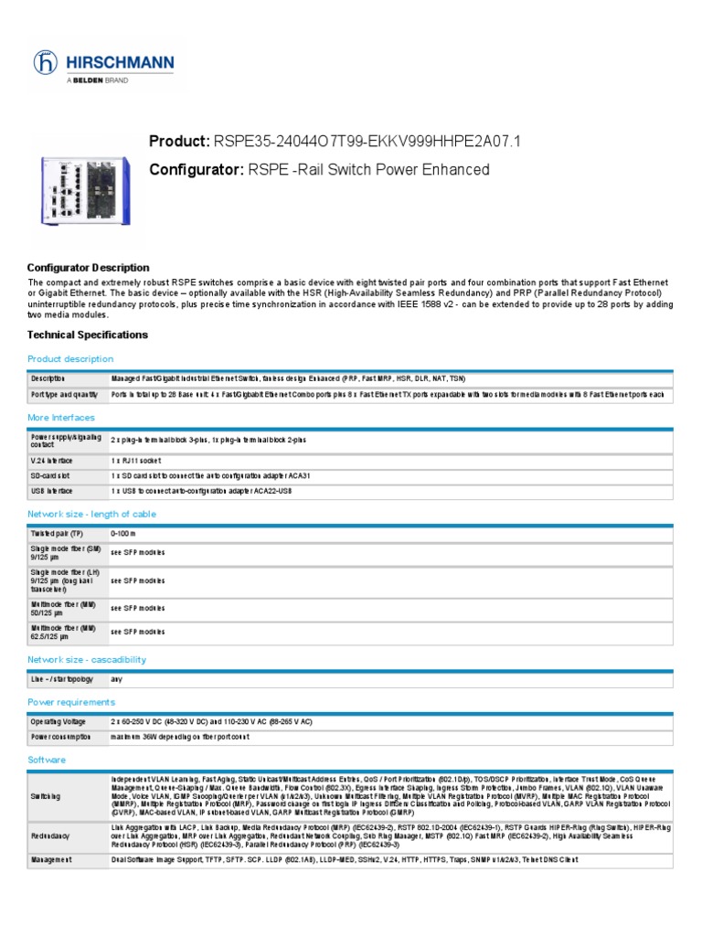 Product: RSPE35-24044O7T99-EKKV999HHPE2A07.1 Configurator: RSPE - Rail ...