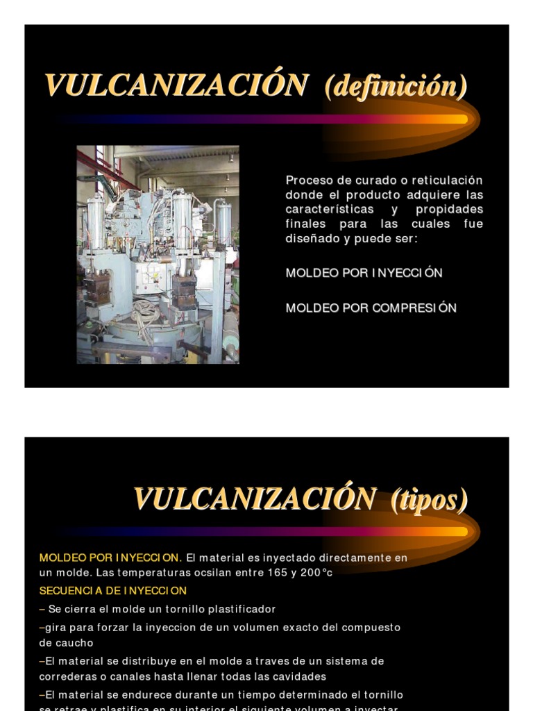 Procesos y soluciones para la vulcanización de caucho | PDF | Extrusión | Caucho natural