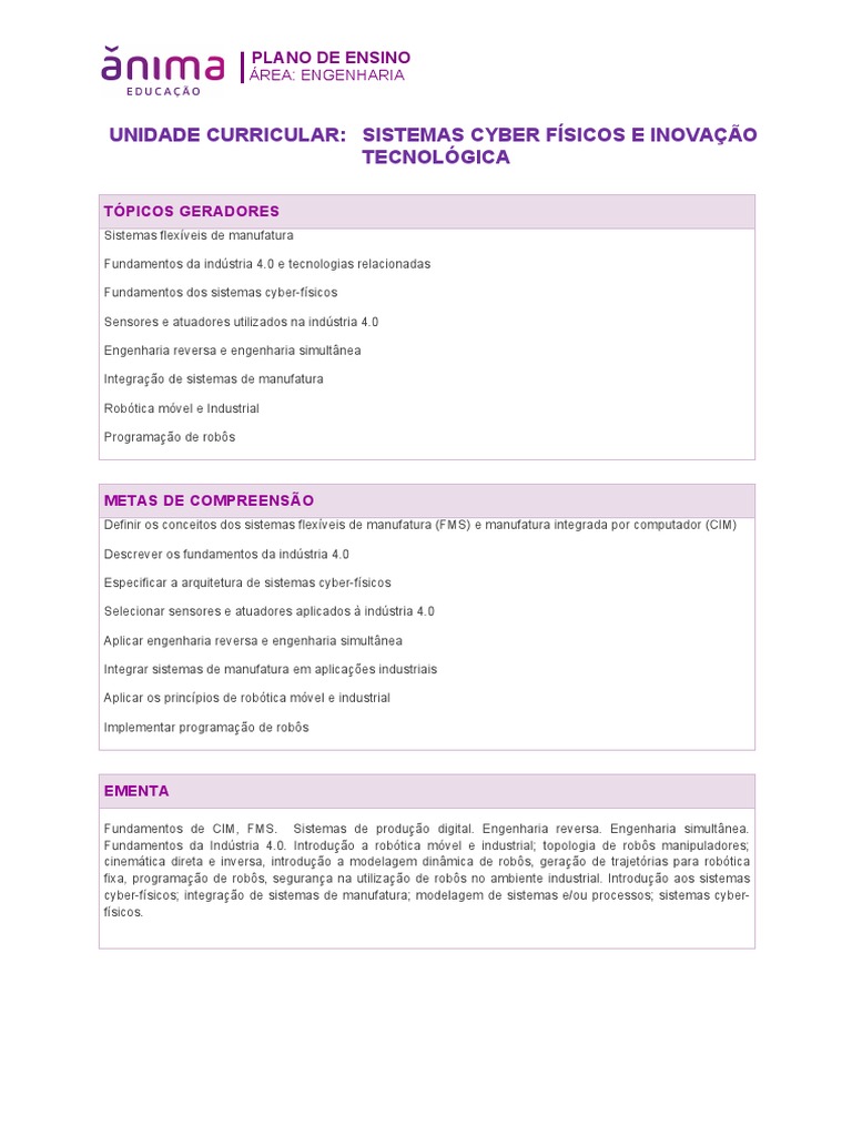 2022 1 Engenharia Sistemas Cyber Físicos E Inovação Tecnológica